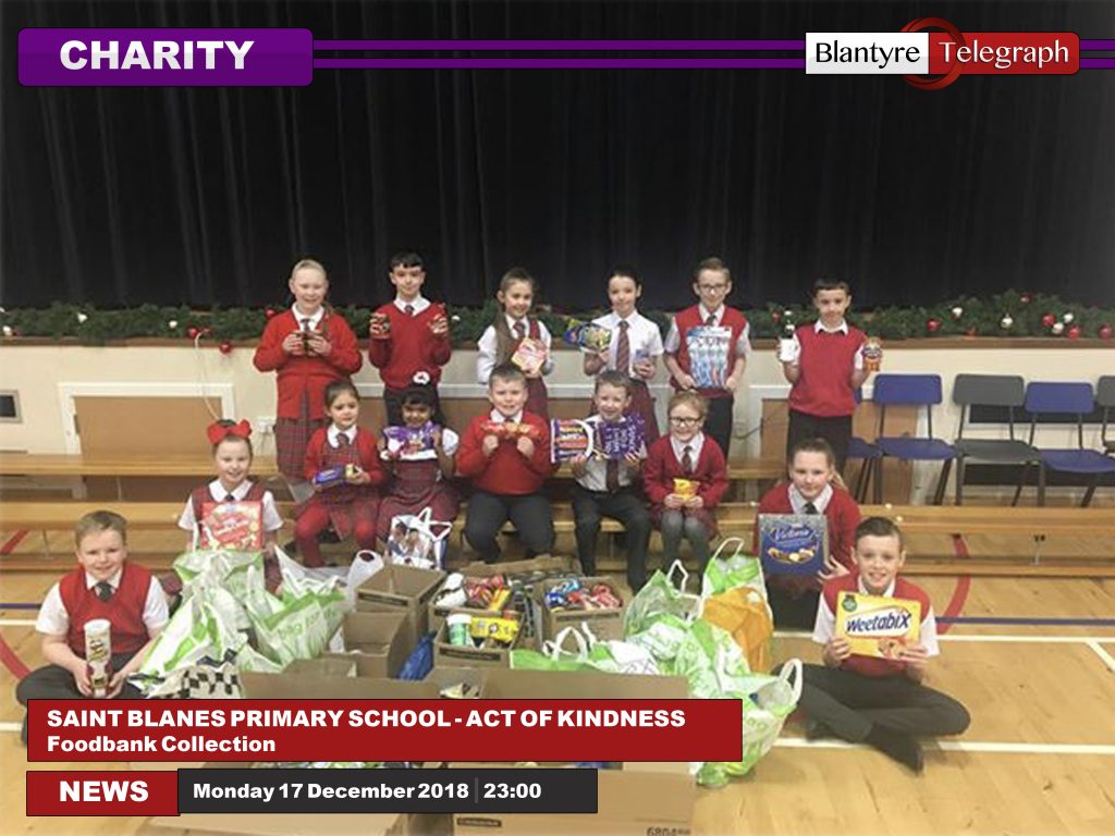St Blane's Act of Kindness - Blantyre Telegraph