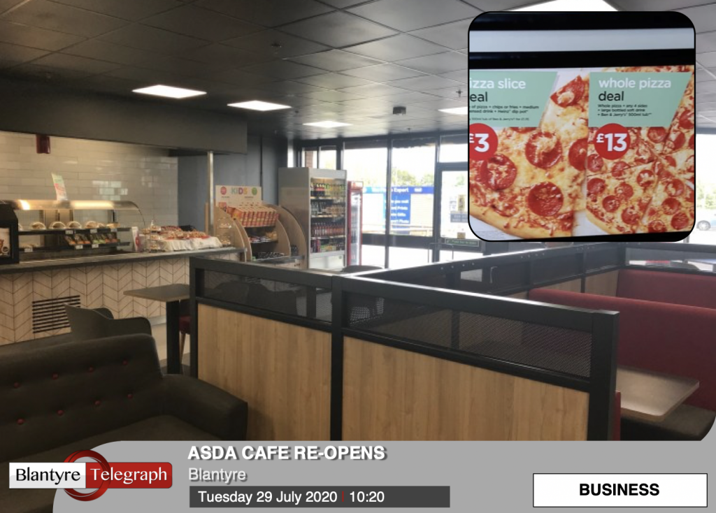 Asda Cafe Reopens - Blantyre Telegraph