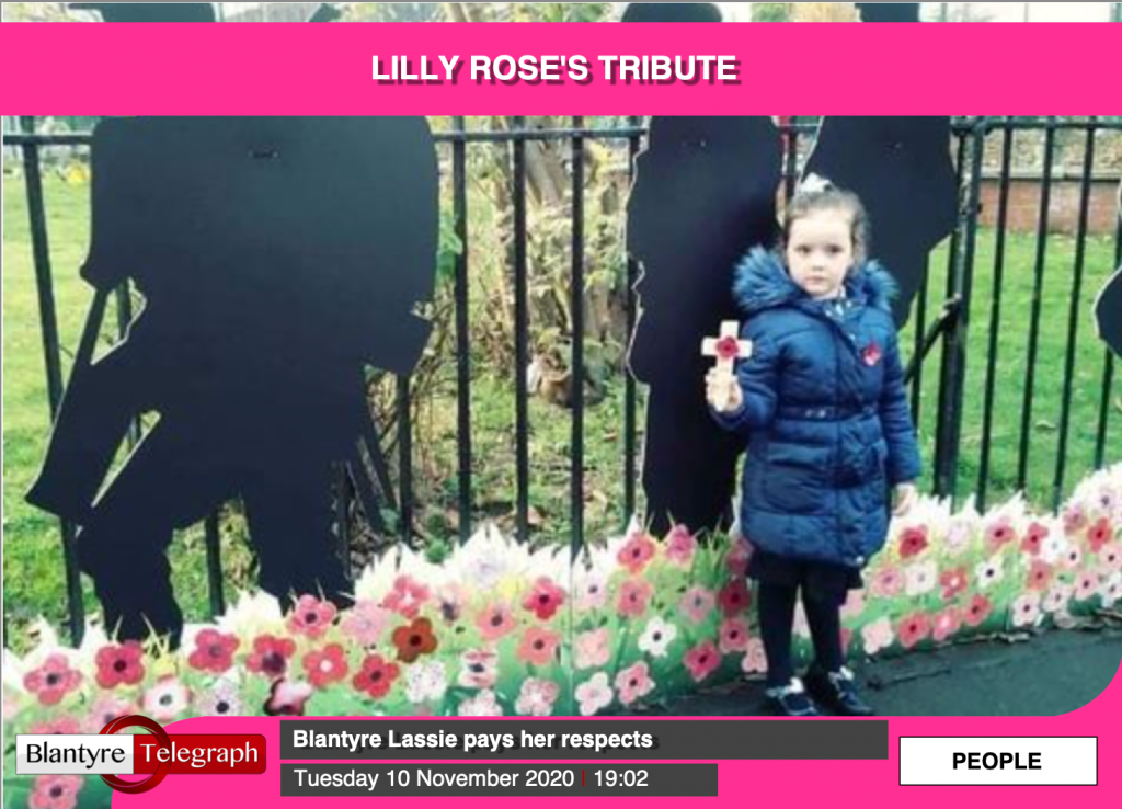 Lilly Rose's Tribute - Blantyre Telegraph