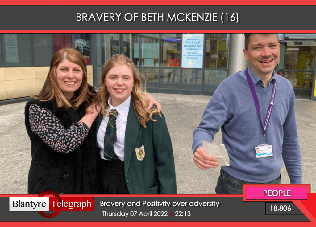 Bravery of Beth McKenzie - Blantyre Telegraph