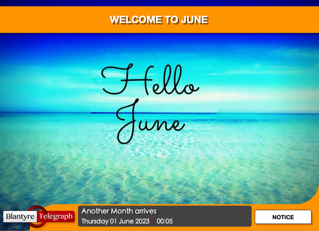 Hello June - Blantyre Telegraph
