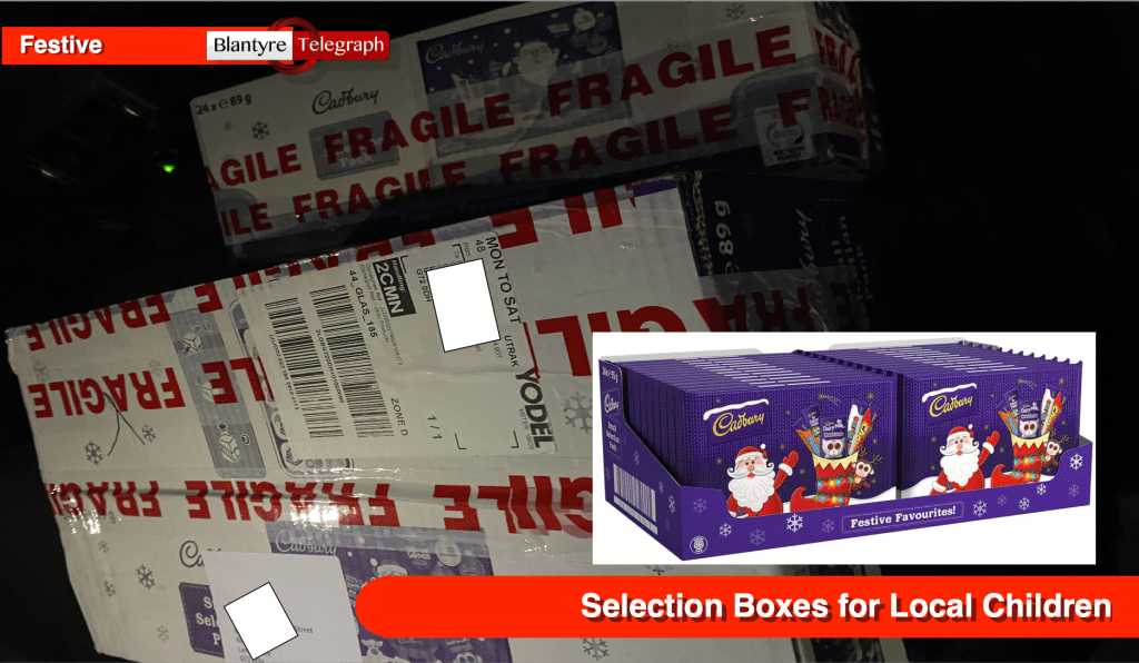Selection Boxes for Local Children - Blantyre Telegraph