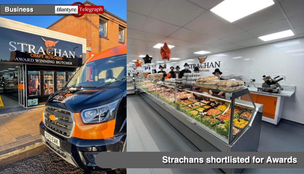 Strachan Shortlisted for Awards - Blantyre Telegraph