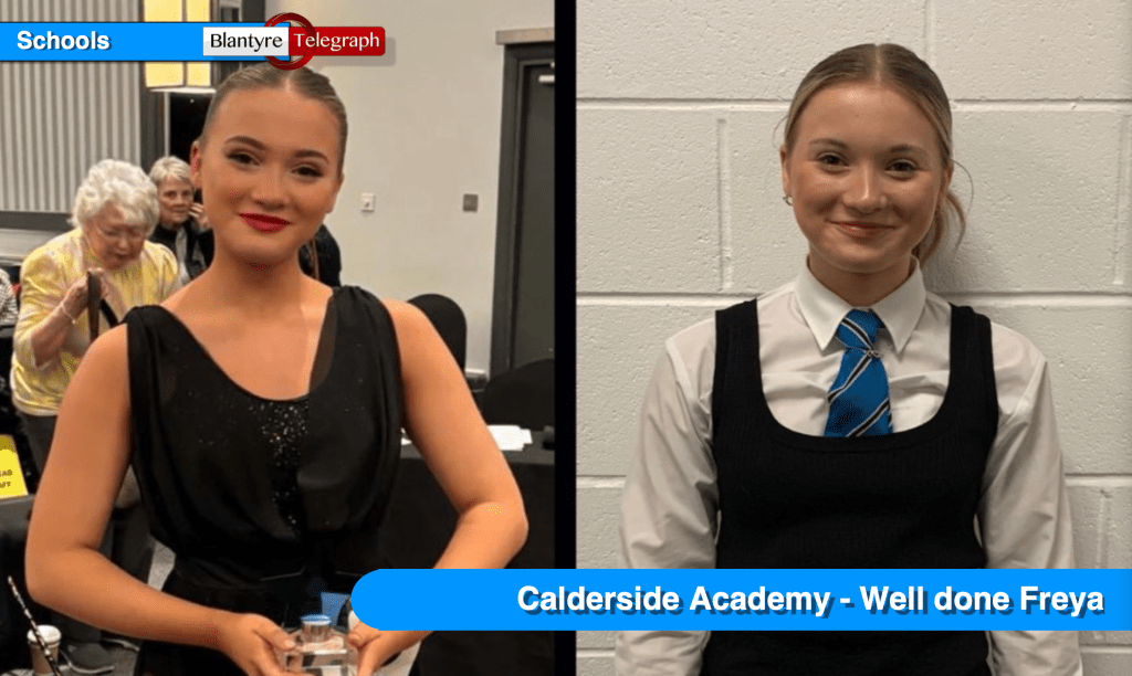Well done Freya - Blantyre Telegraph
