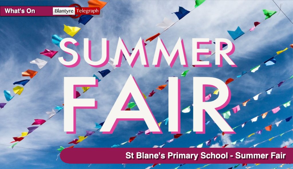 St Blane's Summer Fair - Blantyre Telegraph