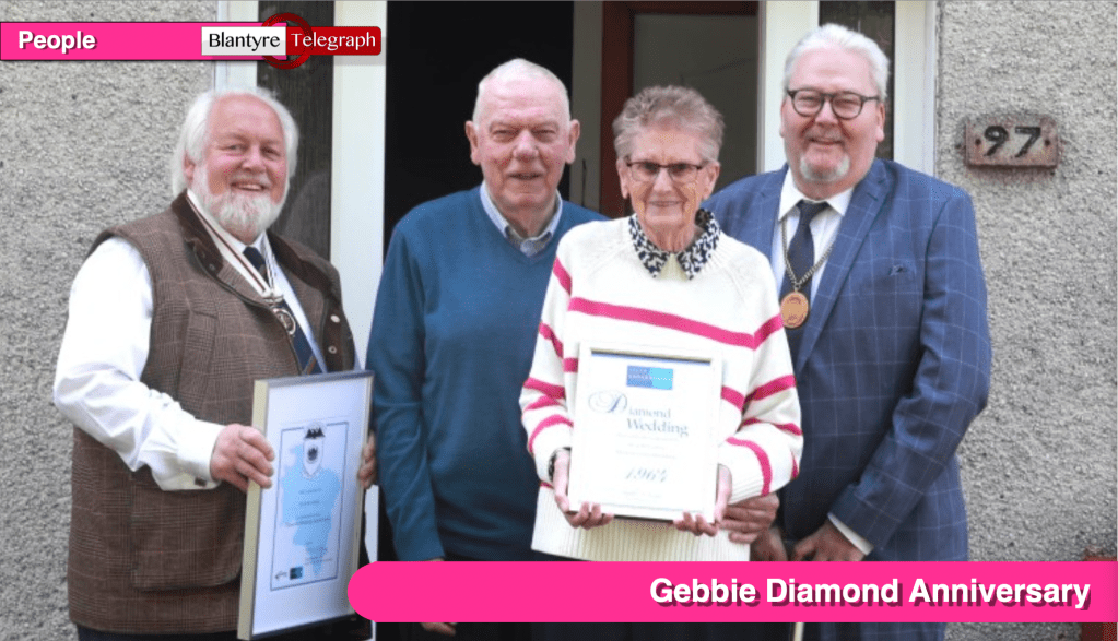 Gebbie Diamond Anniversary - Blantyre Telegraph