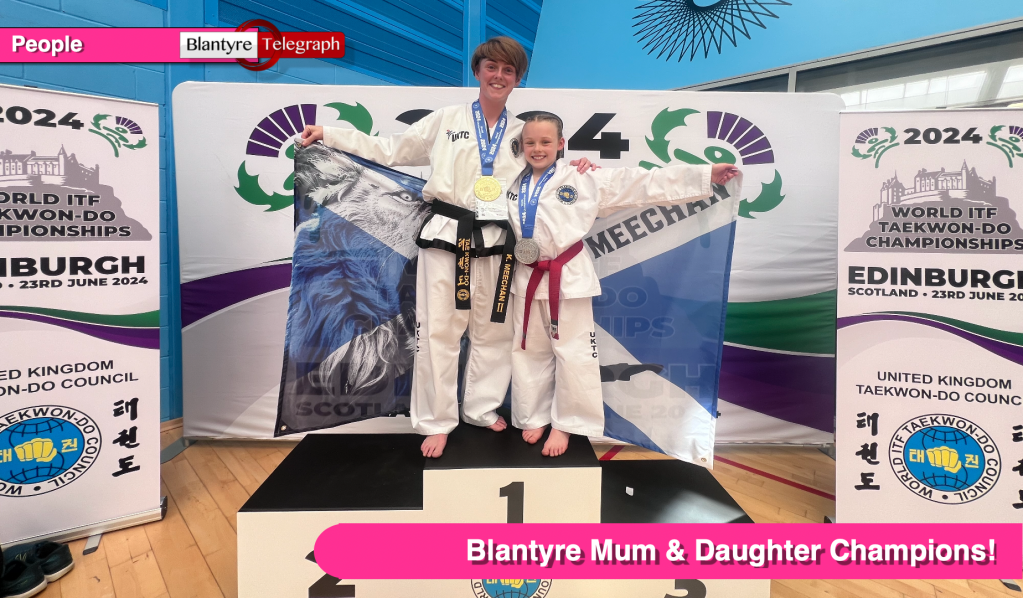 Mother & Daughter World Champs - Blantyre Telegraph