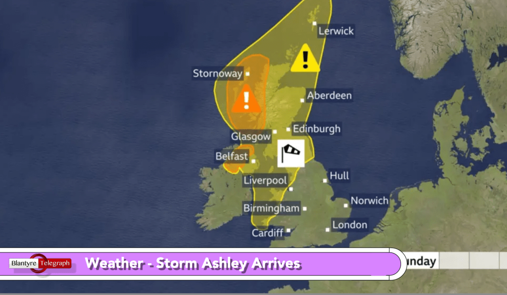 Storm Ashley Inbound - Blantyre Telegraph