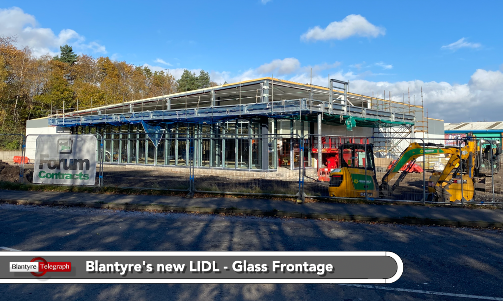 LIDL Exterior Progress - Blantyre Telegraph