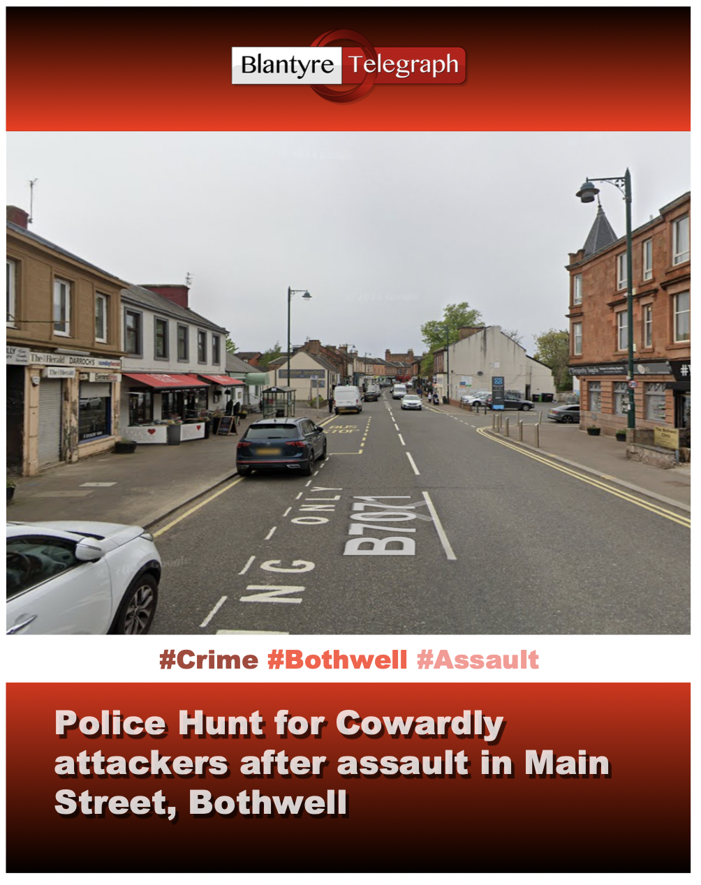Serious Assault in Bothwell: Police Seek Witnesses - Blantyre Telegraph