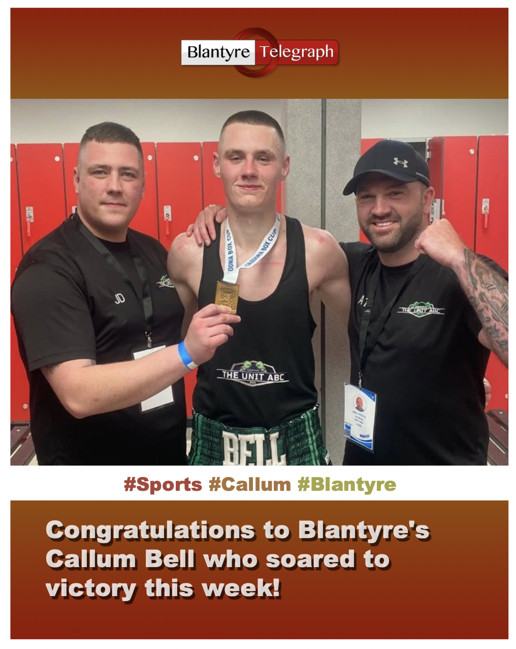 Blantyre's Callum Bell Claims Victory in Boxing Championship - Blantyre ...