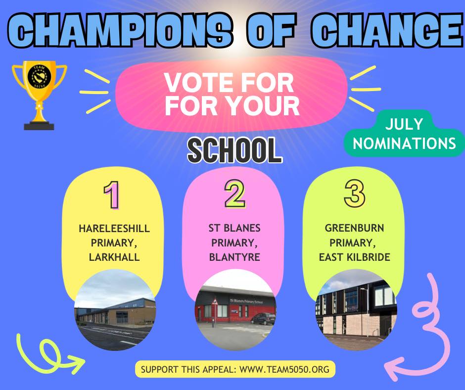 Vote for St Blane's Primary School - Blantyre Telegraph