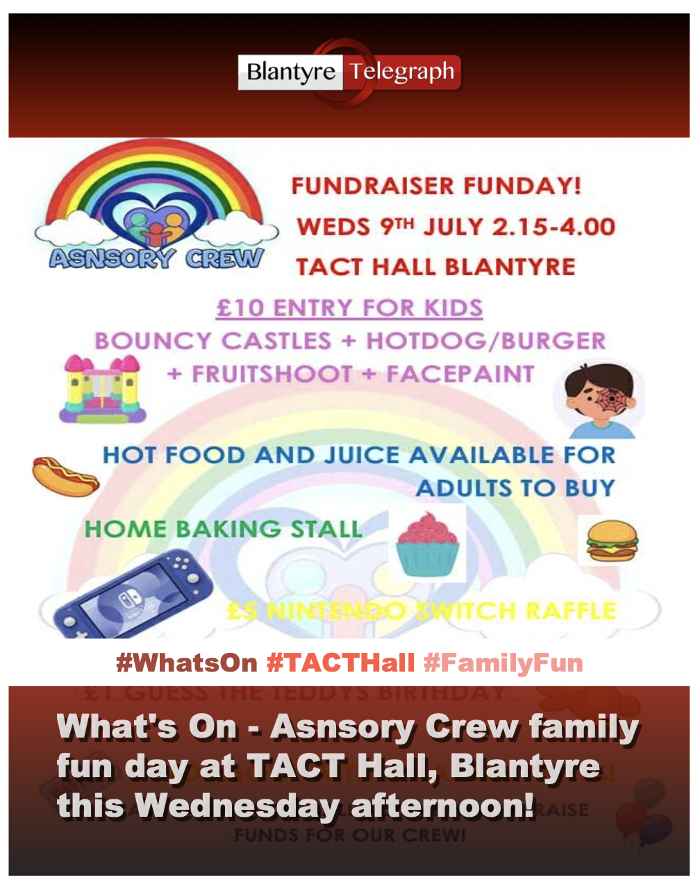 Family Fun at TACT Hall - Blantyre Telegraph