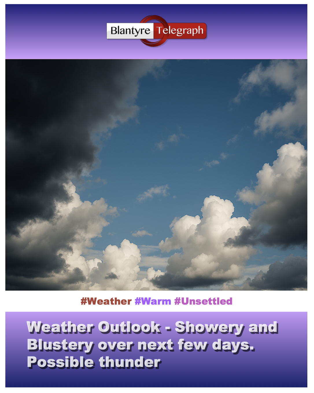 Weather Outlook - Blantyre Telegraph