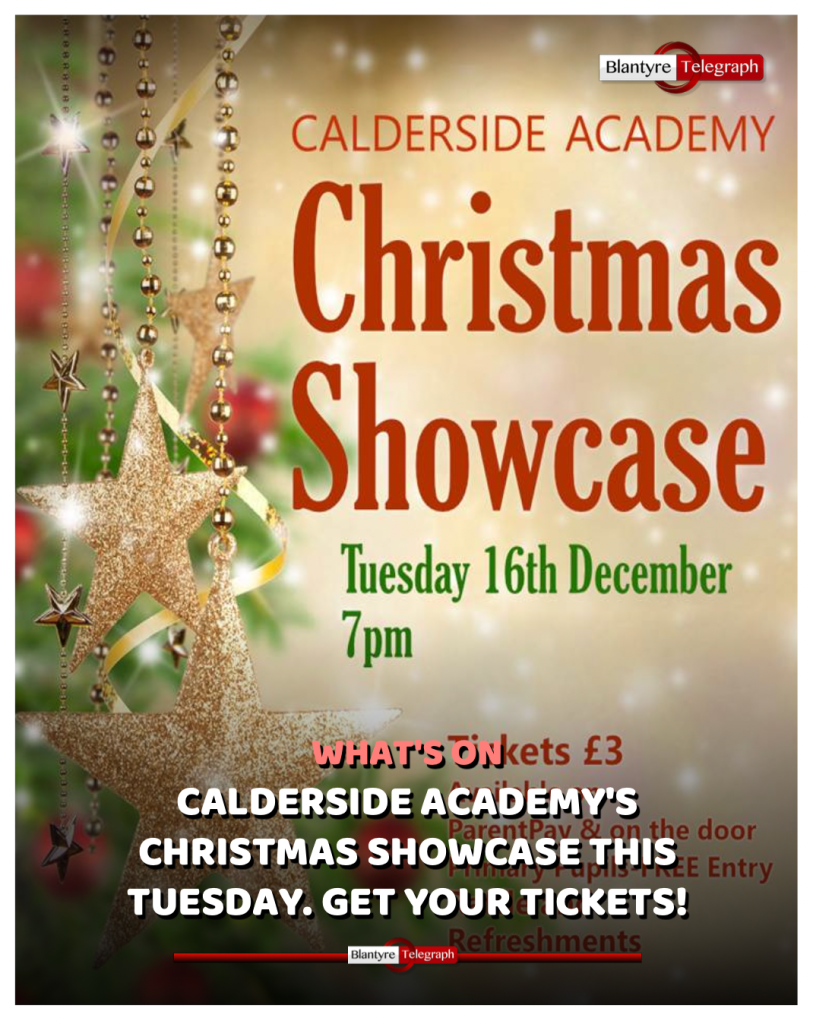 Calderside Academy Christmas Showcase – A Festive Evening Not to Miss ...