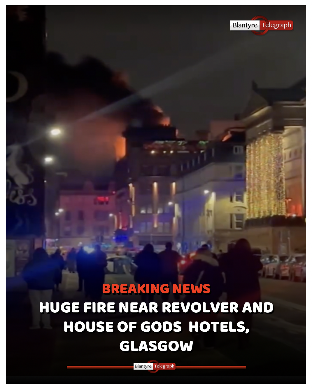 Breaking: Fire Near Revolver & House of Gods Hotels - Blantyre Telegraph
