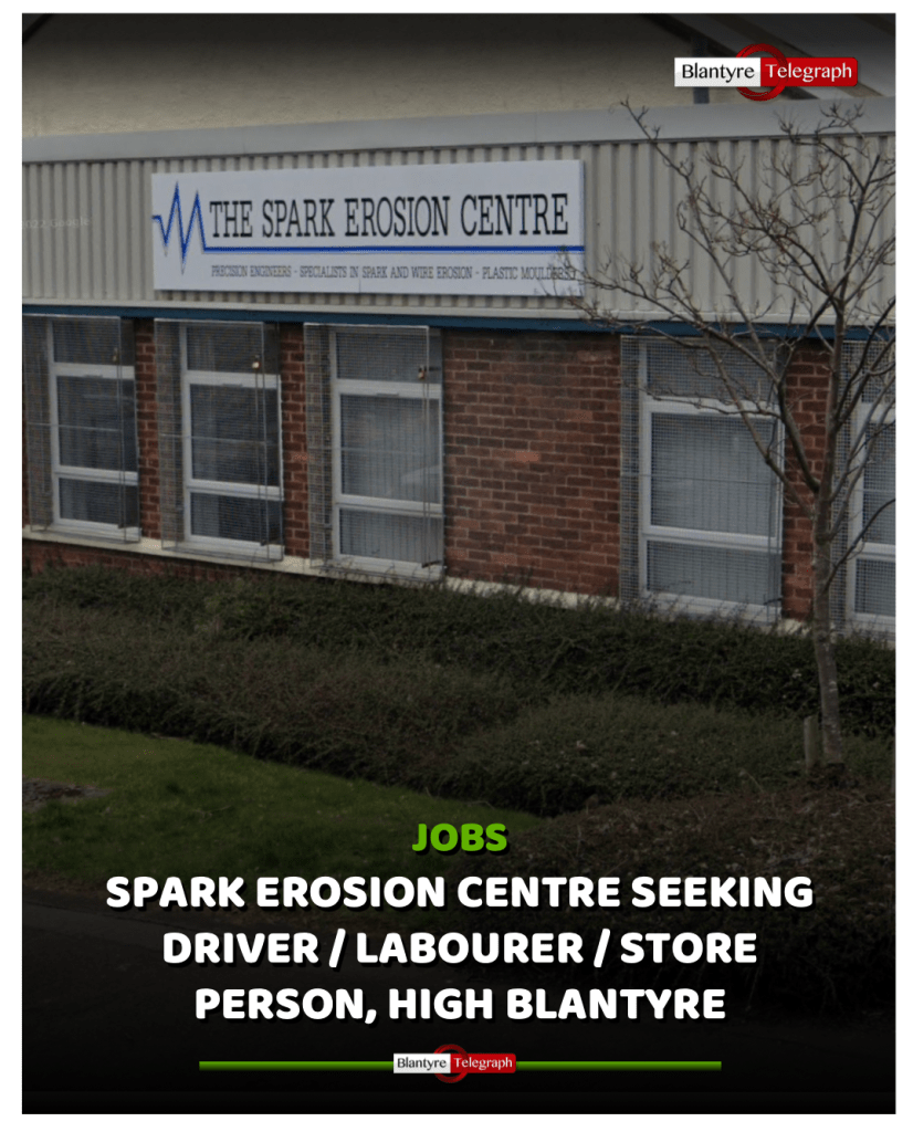 Employment Opportunity, High Blantyre - Blantyre Telegraph