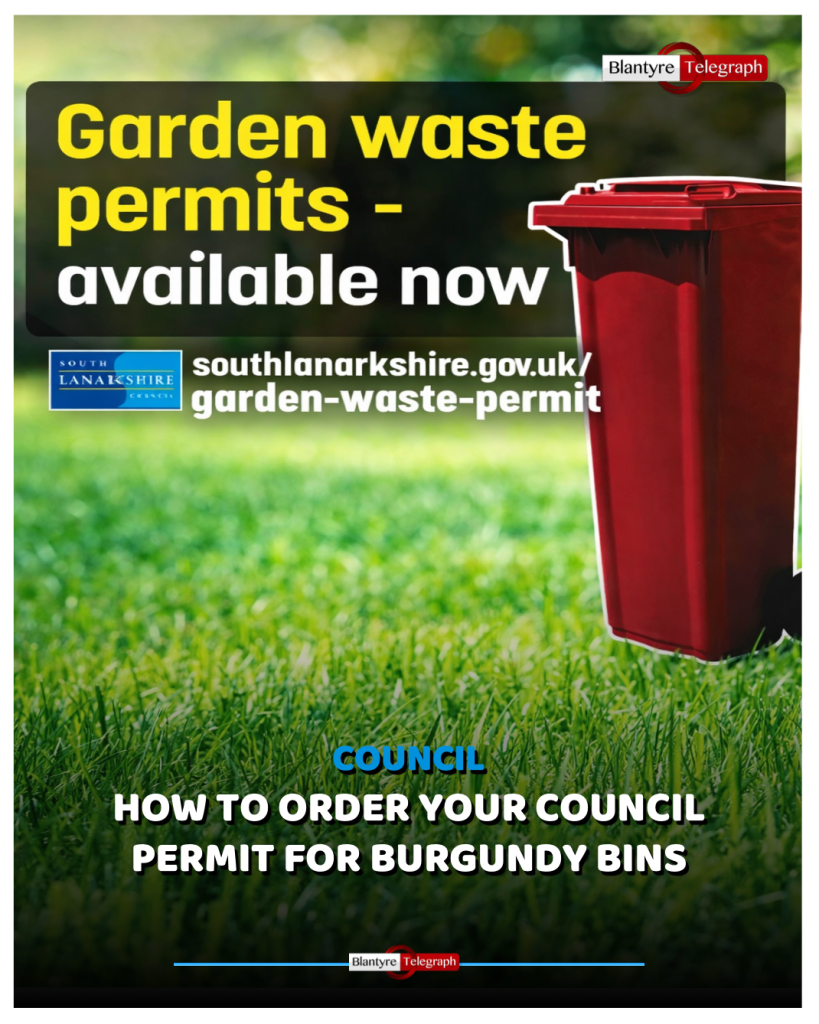 South Lanarkshire Garden Waste Collection Changes 2026 - Blantyre Telegraph