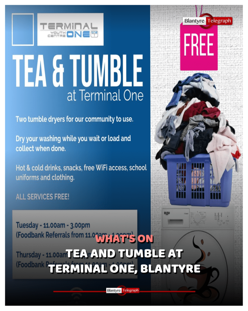 Tea & Tumble at Terminal One - Blantyre Telegraph